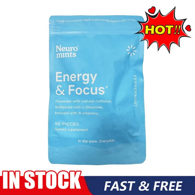 NEURO-GUM L=THEANINE B-12 Nootropics Boost Energy & Focus ﻿HOT £7.91 - PicClick UK
