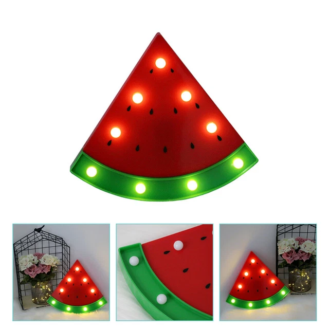LED MARQUEE SIGNS Watermelon Lights Desk Table Lamp LED Watermelon ...