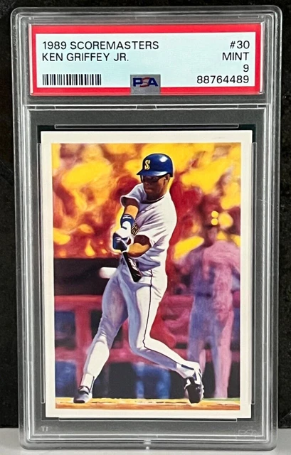 PUNTEGGIO 1989 - Scoremasters #30 Ken Griffey Jr Rookie Card PSA 9 ...