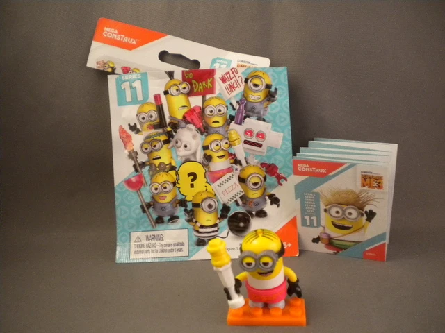 NEW OPENED MEGA Construx Despicable Me 3 Minion Olympic Torch Series 11 ...