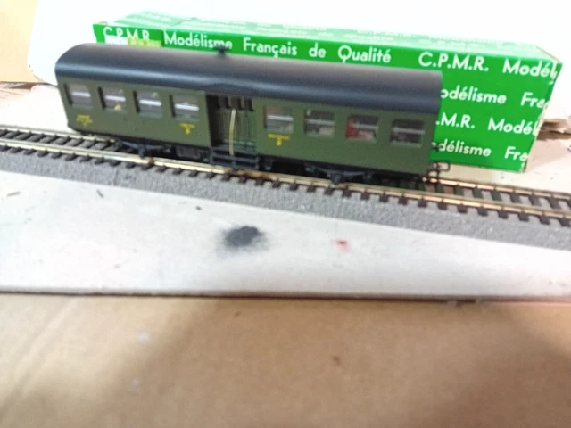 RMA/CPMR VOITURE MODERNISÉE 2eme classe ex PLM 3essieux ( 3 pattes ...