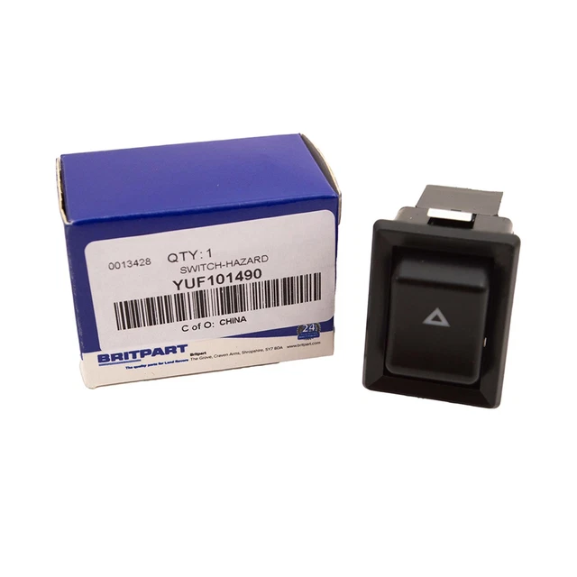 LAND ROVER DEFENDER Hazard Switch - YUF101490 £8.48 - PicClick UK