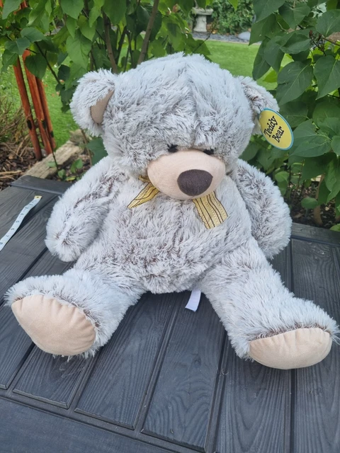 FUNTASTIC XL TEDDY Bear Soft Toy Comforter BNWT New Tags Large Tagged ...