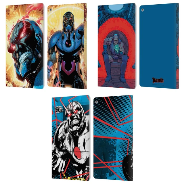 JUSTICE LEAGUE DC Comics Darkseid Comic Art Leather Book Case For ...