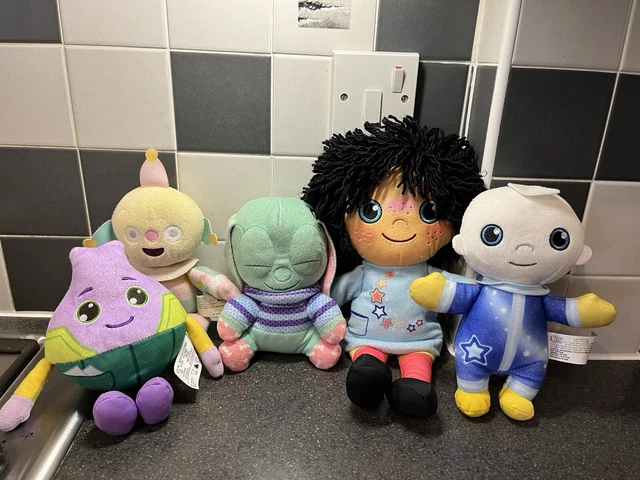 CBEEBIES MOON AND Me Plush Full Set Dibillo, Colly, Pepi Nana, Moon ...