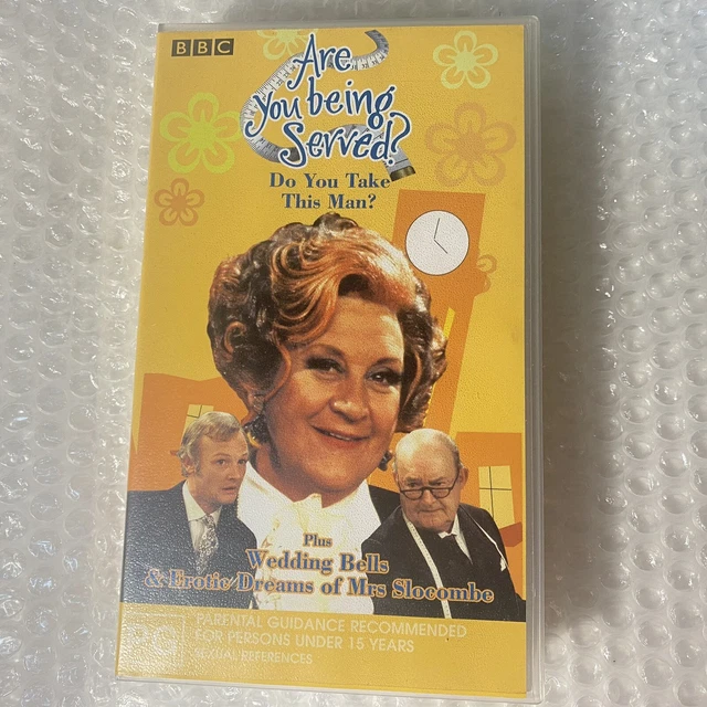 ARE YOU BEING SERVED? Do You Take This Man Plus More - PG - VHS Video ...