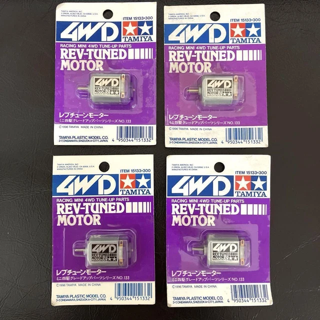 TAMIYA MINI 4WD Rev-Tune Motor 4pcs Rare Vintage New £92.31 - PicClick UK