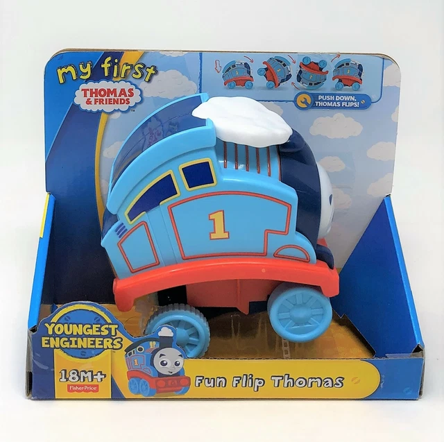 THOMAS AND FRIENDS My First Youngest Engineers Fun Flip Thomas Toy ...