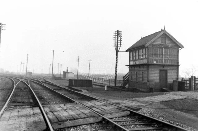 PHOTO BR BRITISH Railways Signal Box at Rawcliffe Bridge Junction £1.99 ...