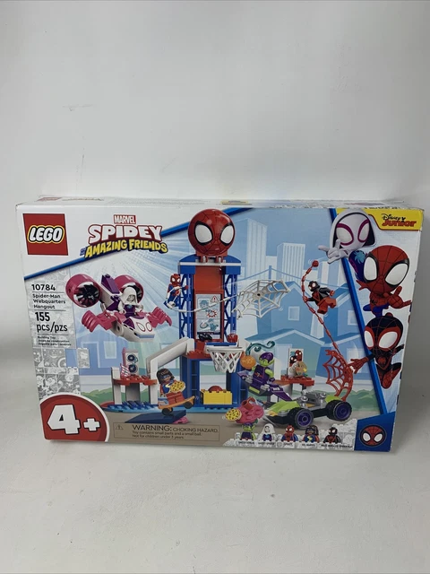 LEGO MARVEL SPIDEY and His Amazing Friends Spider-Man Webquarters ...