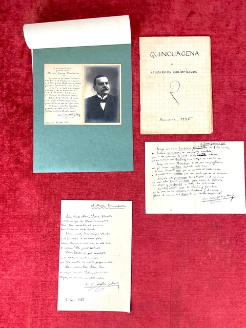 LUIS CARLOS VIADA & Lluch Documentary Collection. Spain. 1863 - 1938 £ ...