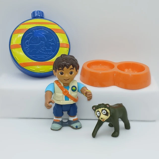 GO DEIGO GO Figure Bear Water Bottle Feeding Bowl Dora The Explorer ...