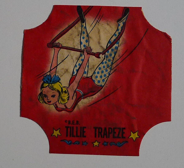 1950'S BIG TOP favorite bread label Tillie Trapeze $19.99 - PicClick CA