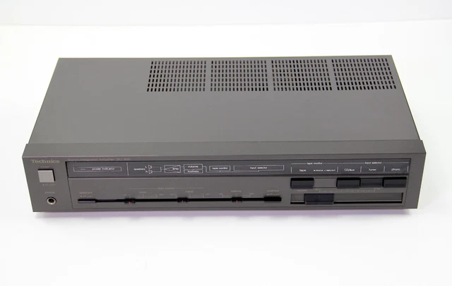 AMPLIFICATORE TECHNICS SU 300 Stereo Integrated Amplifier Vintage Hi-Fi ...
