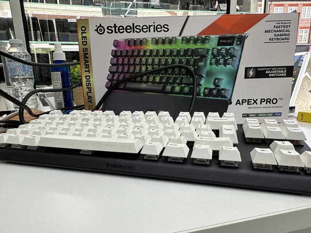 STEELSERIES APEX PRO TKL Mechanical Gaming Keyboard NEW PC XBOX MAC ...