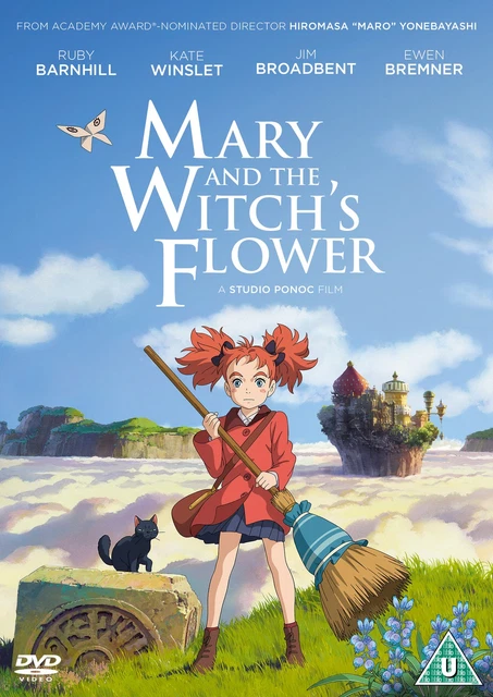 MARY AND THE Witch's Flower (DVD) £8.68 - PicClick UK