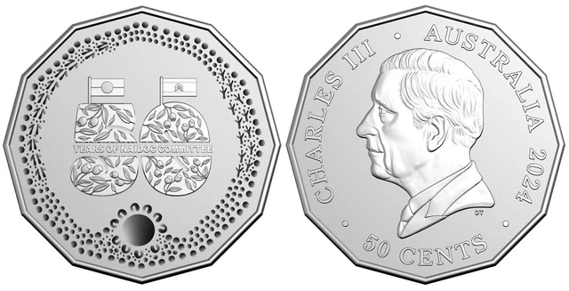 AUSTRALIA 2024 50TH Anniversary of NAIDOC 50c UNC Coin ex Mint Bag Loose $4.50 - PicClick AU