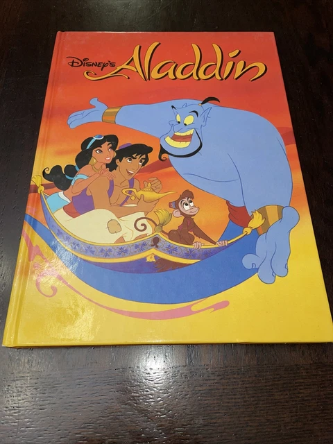 DISNEY'S ALADDIN HARDCOVER Book Mouse Works Adapted by Don Ferguson ...