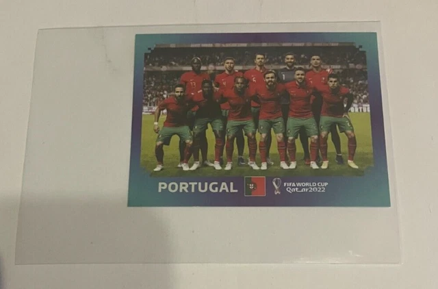 STICKER CROMO EQUIPE Team PORTUGAL Cristiano RONALDO PANINI WORLD CUP ...