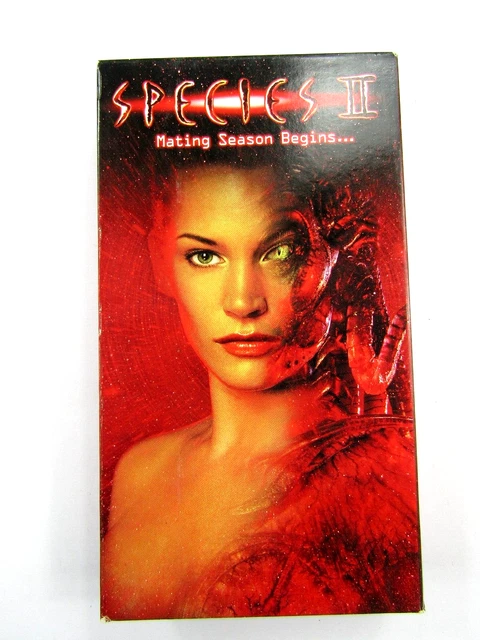VTG SPECIES II VHS Mating Season Begins Michael Madsen Sci Fi Alien ...