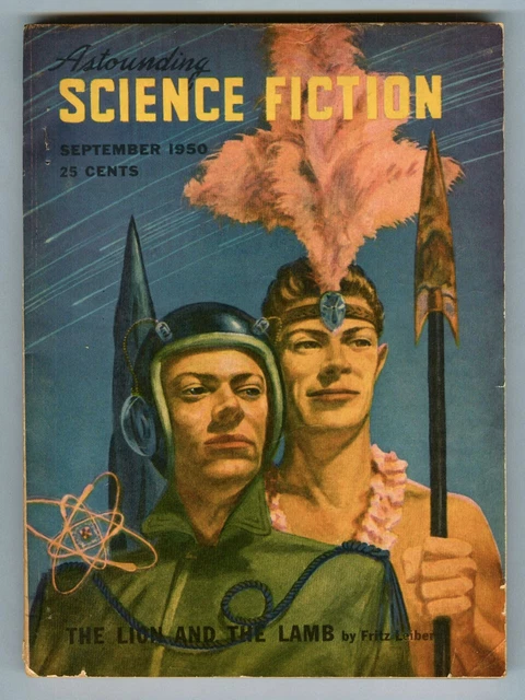 VINTAGE SEPTEMBER 1950 ASTOUNDING SCIENCE FICTION Magazine! Leiber ...