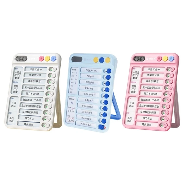 CHORE CHART KIDS Chore Chart, Plastic Checklist Board Reusable ...