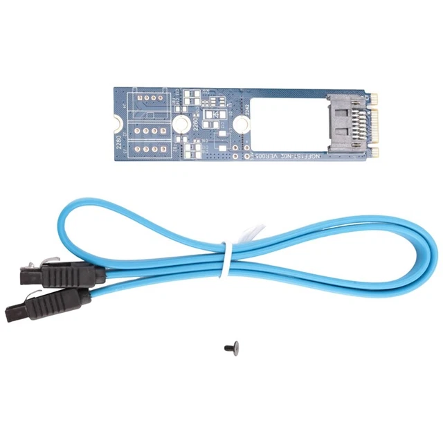 ADAPTATEUR M2 SATA Carte de Conversion Clé B-M M.2 NGFF SATA SSD Vers ...