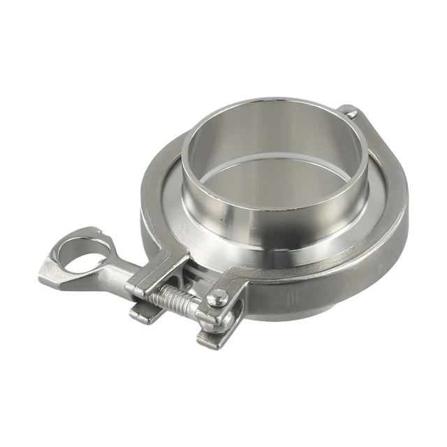 RELIABLE STAINLESS STEEL Tri Clamp Ferrule with Nut and Gasket (3 inch ...
