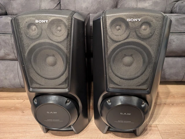 SONY SS-XB8AV S.A.W Super Woofer Integrated Bass Speaker System ! Big ...