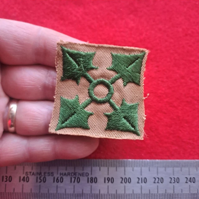 WW2 UNITED STATES US Army 4th Infantry Division Formation Patch ...