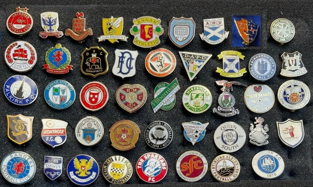 SCOTTISH LEAGUE FOOTBALL Club Badges 2025-26 £3.56 - PicClick UK
