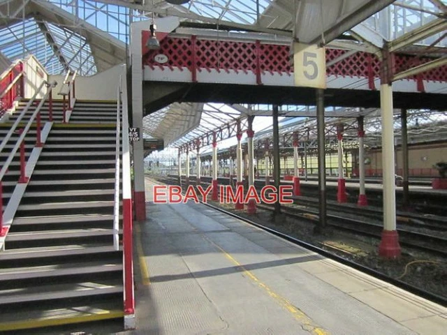 PHOTO FOOTBRIDGE & Platform Crewe Railway Station EUR 2,59 - PicClick FR