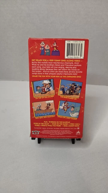 ALVIN & THE Chipmunks Working on the Railroad VHS Sing Alongs £9.07 ...