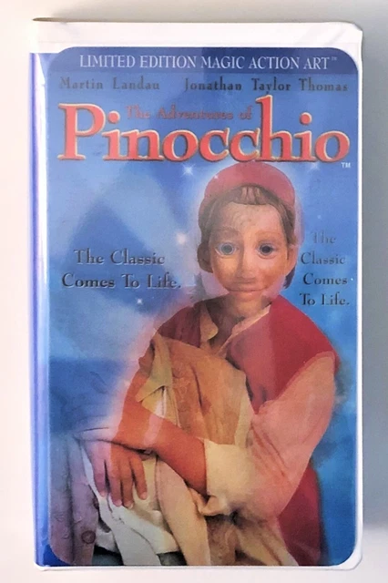 THE ADVENTURES OF Pinocchio Family Movie VHS Tape Clamshell Cover NewLine Cinema £5.45 - PicClick UK