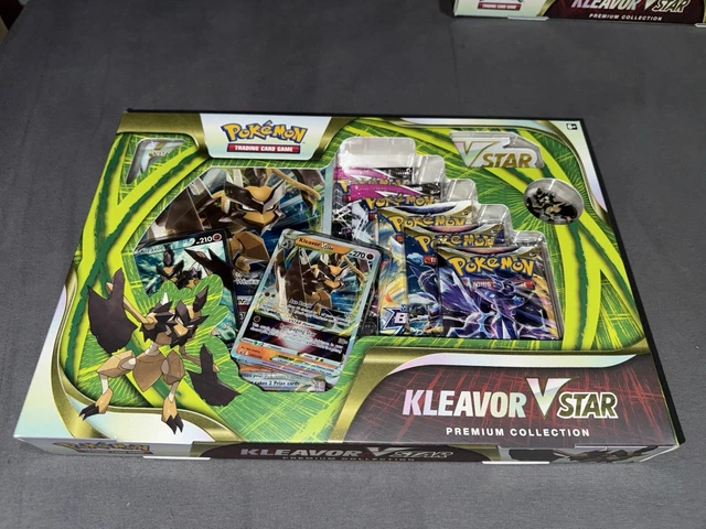 POKEMON KLEAVOR VSTAR Premium Collection Box : New & Sealed : Trading ...