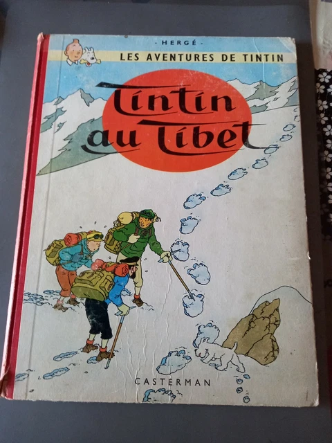 LES AVENTURES DE Tintin Herge' Casterman Tintin Au Tibet 1962 EUR 25,00 ...