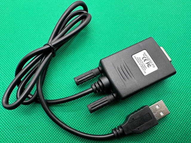GARMIN RS-232 DB-9 RS232 9 Pin Male DB9 to USB Converter U232-P9 Cable ...