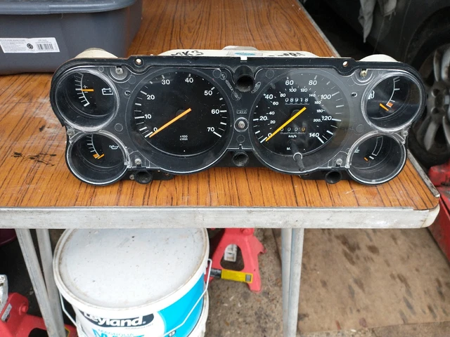 FORD CAPRI MK3 speedo dash clocks instruments panel 6 dial 4 cylinder £ ...