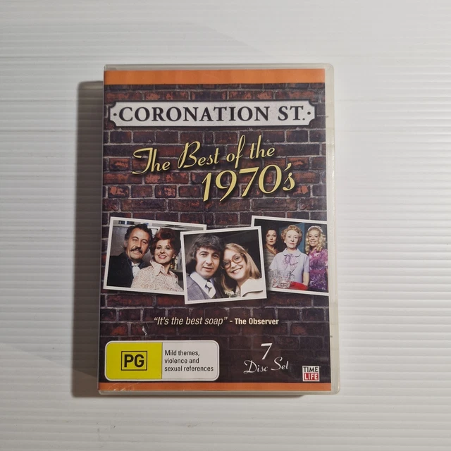 CORONATION STREET THE Best of the 1970's DVD Region 4 GC 7 Disc Set $24 ...
