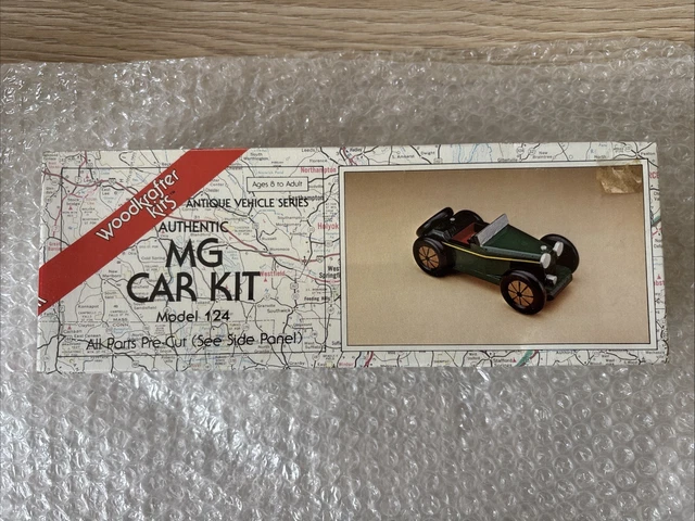 WOODKRAFTER KITS MG Model Kit Model 124 Sealed Box 1983 £10.80 ...