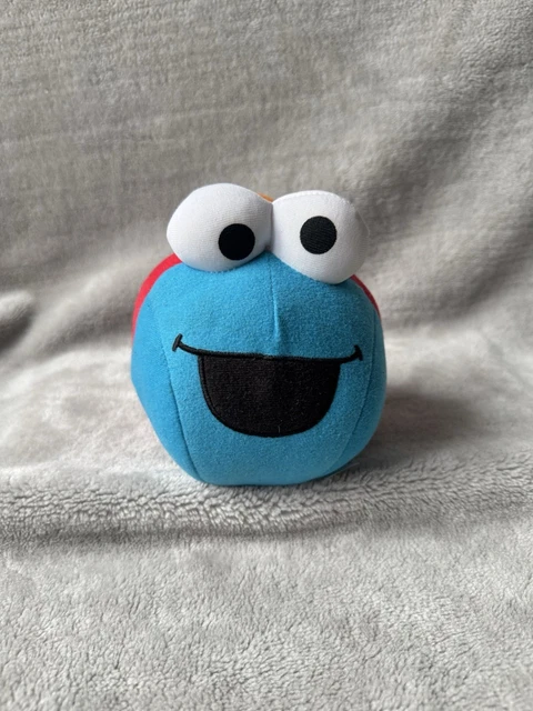 FISHER PRICE SESAME Street Cookie Monster & Elmo Double Fun Giggle Ball ...