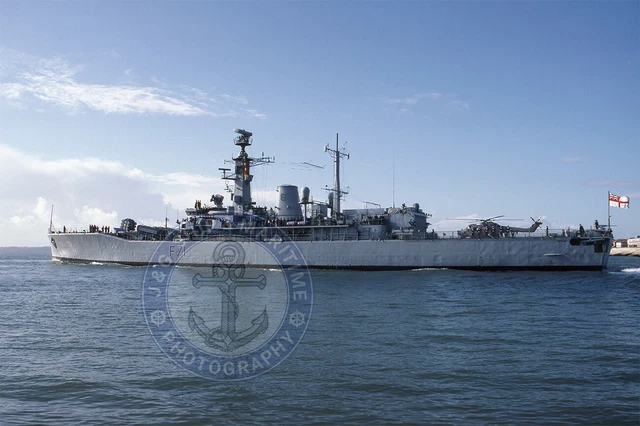 ROYAL NAVY LEANDER-KLASSE Fregatte HMS SCYLLA F71 - 6X4 (10X15) Foto ...