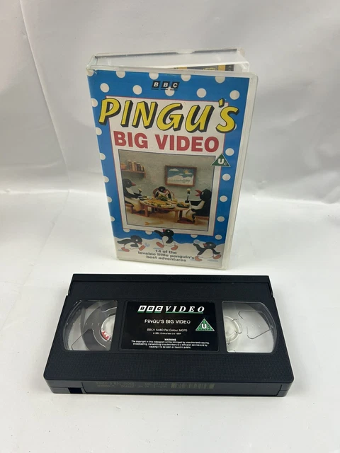 PINGU PINGU'S BIG Video Bbc Video 14 Adventures Pal Vhs Video Kids ...