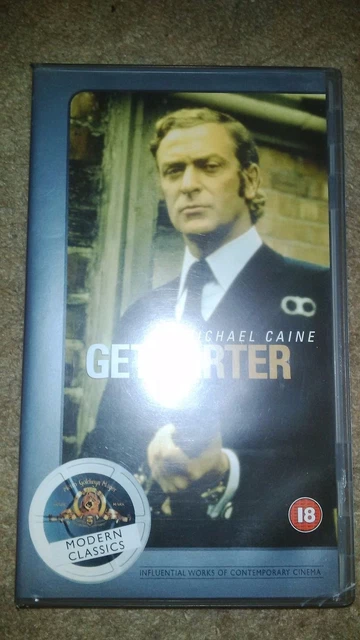 GET CARTER - VHS VIDEO - Michael Caine 'Modern Classics' £1.99 ...