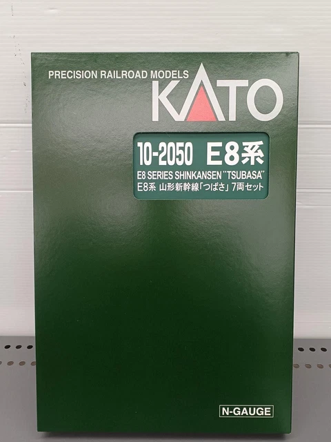 KATO N GAUGE 10-2050 E8 Series Yamagata Shinkansen Tsubasa 7 Car Set £ ...