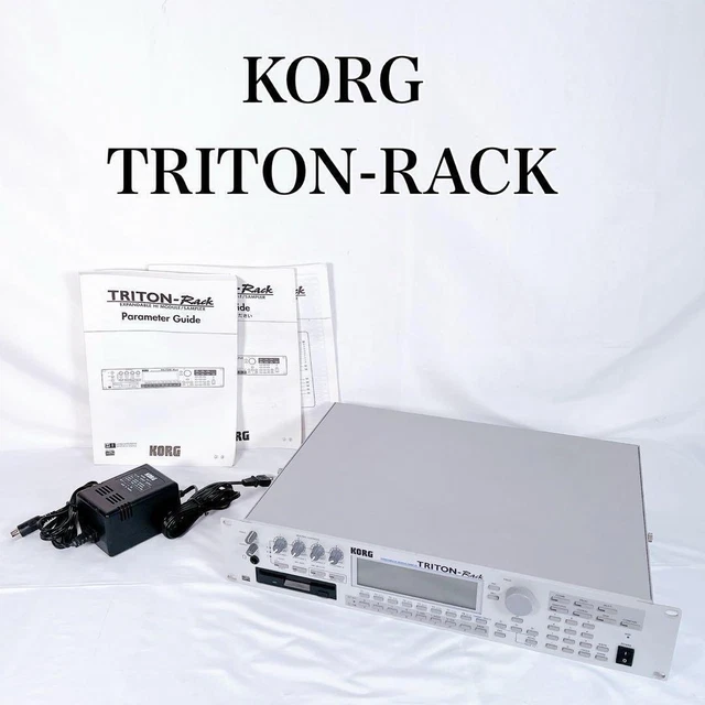 KORG TRITON RACK SINTETIZZATORE Sorgente sonora Modulo argento ...