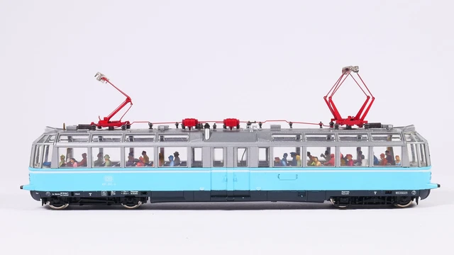 H0 DC ROCO 43525 Gläserner Zug, Aussichtstriebwagen BR 491 001-4 der DB ...