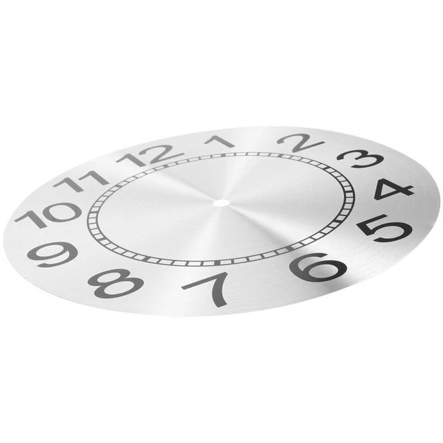 CLOCK FACE ROUND Dial Plate Disc Standing Clock/grandfather £9.25 ...