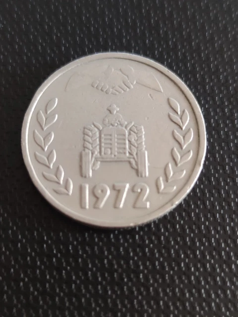 PIÈCE DE MONNAIE Algérie 1 DINAR 1972 TRACTEUR EUR 0,70 - PicClick FR