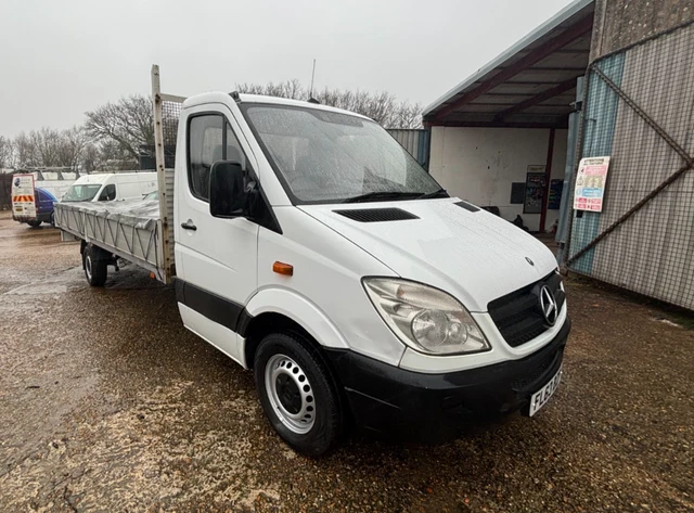 MERCEDES SPRINTER EXTRA LWB 20ft Dropside Flatbed RARE £9,999.99 ...